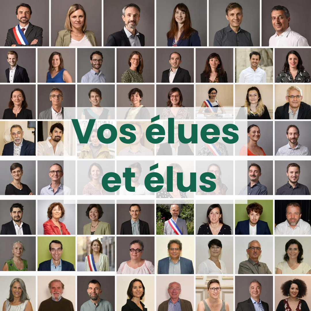Vos élues et élus – Les élues et élus écologistes de la ville de Lyon